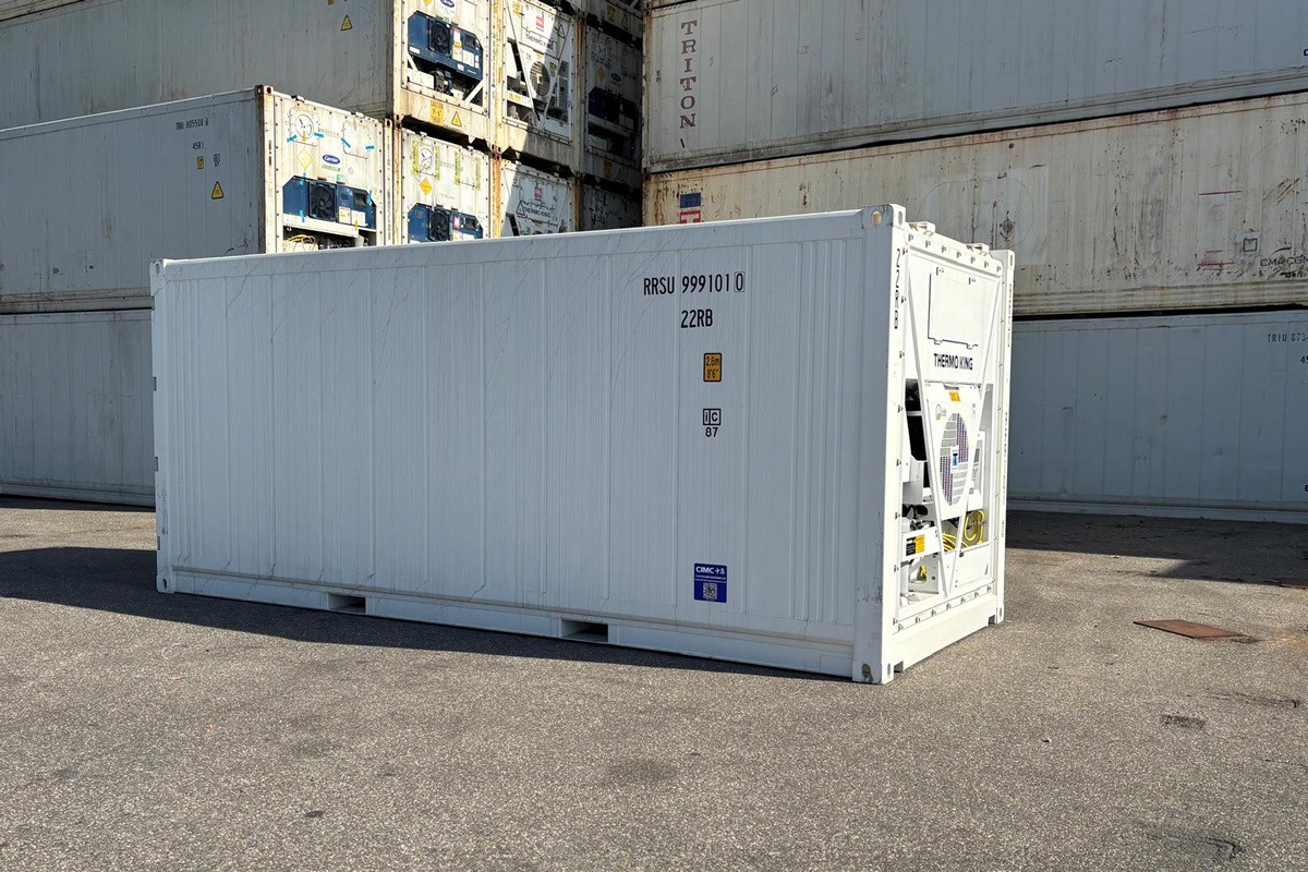 "Strong demand for used reefer containers from Africa and the Caribbean"