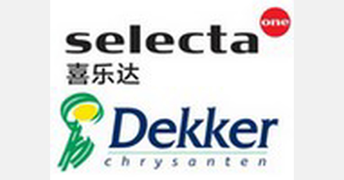 Dekker chooses Selecta one as their sales agent in China