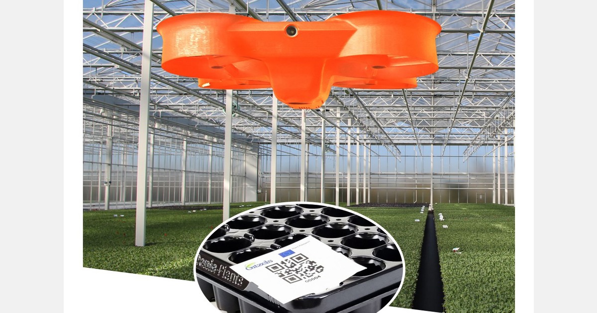"Innovative drone labels conquer the greenhouse"