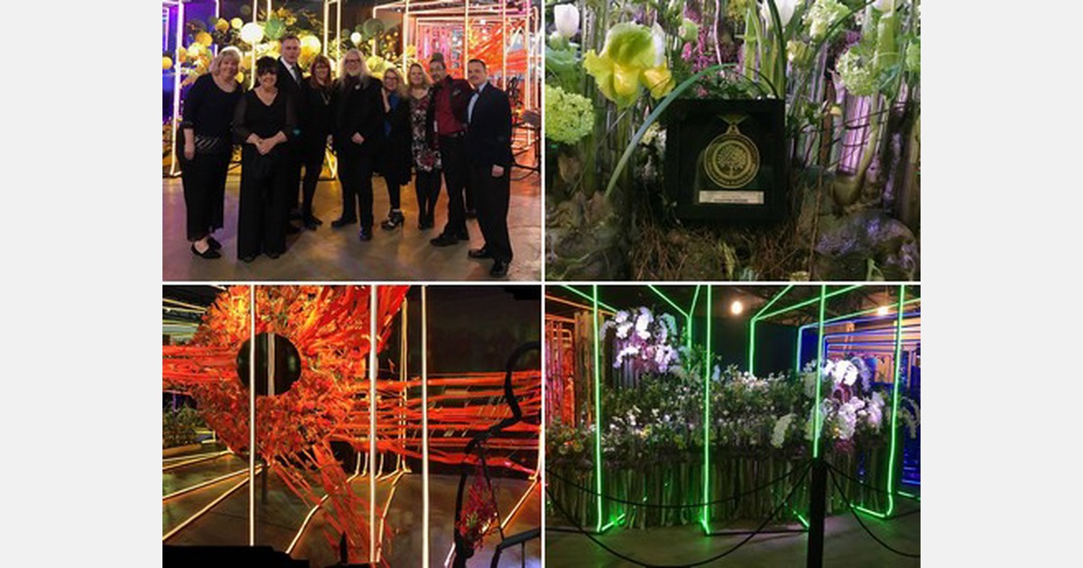 US (PA): Schaffer Designs wins Gold at 2019 Philadelphia Flower Show