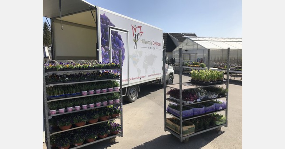 Hilverda De Boer contract supplier Interflora Norway