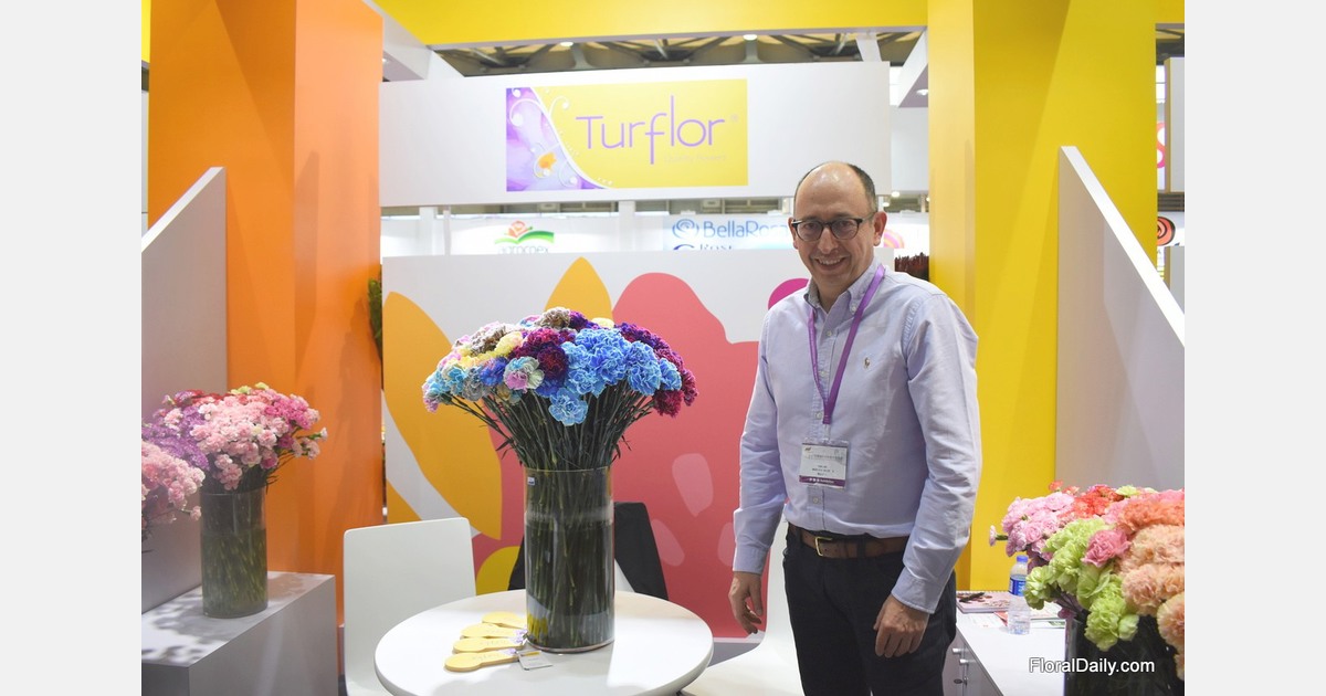 "It took us about 2.5 years to master tinting of carnations"