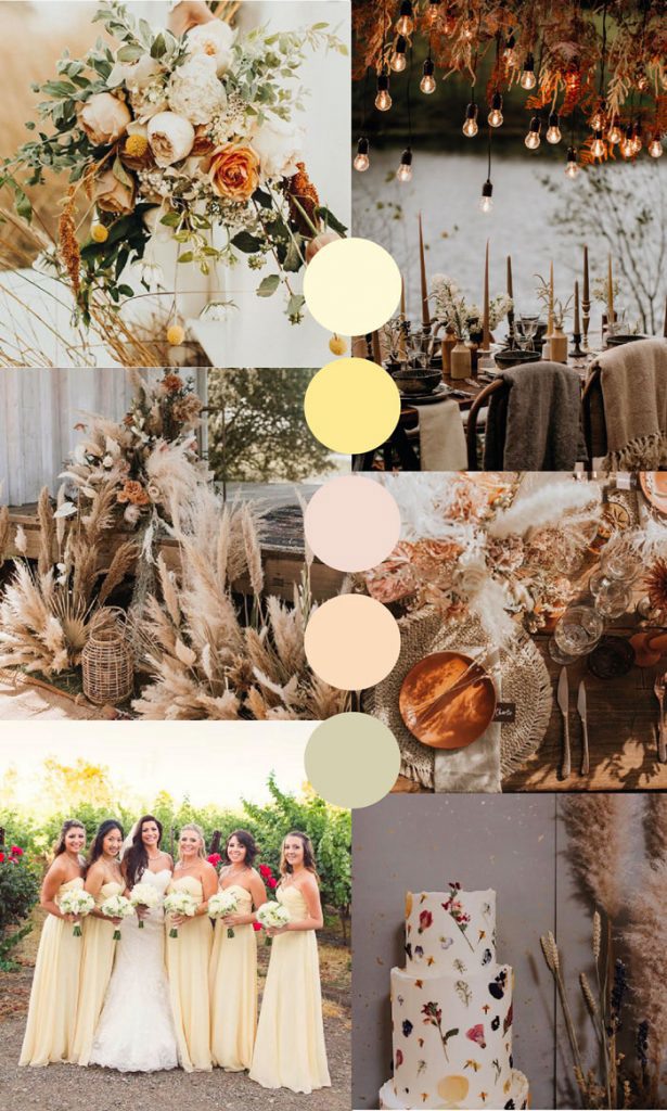 Biggest wedding color trends for 2020