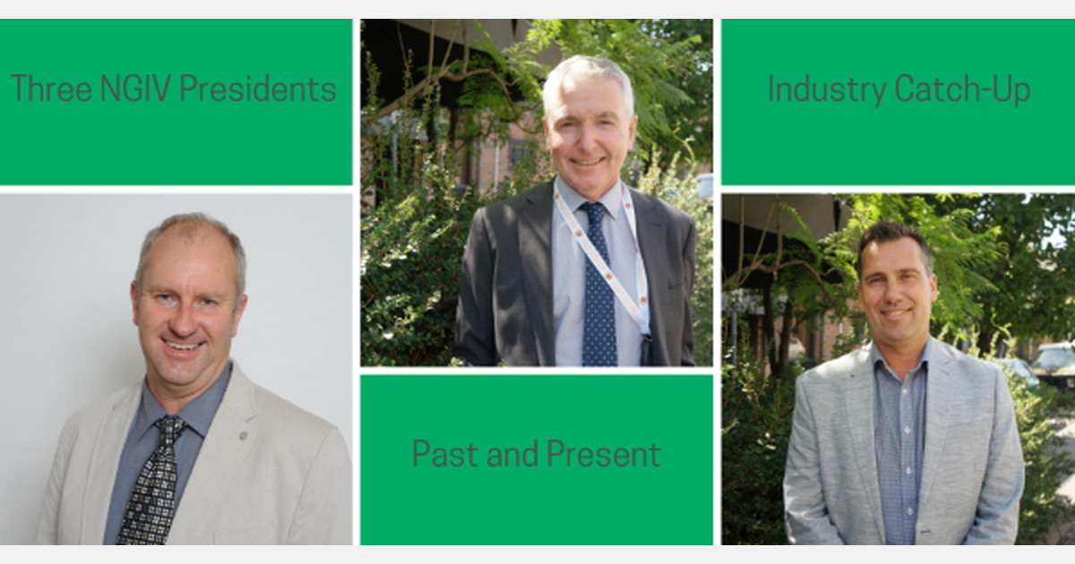 Three NGIV Presidents catch up on Australian industry