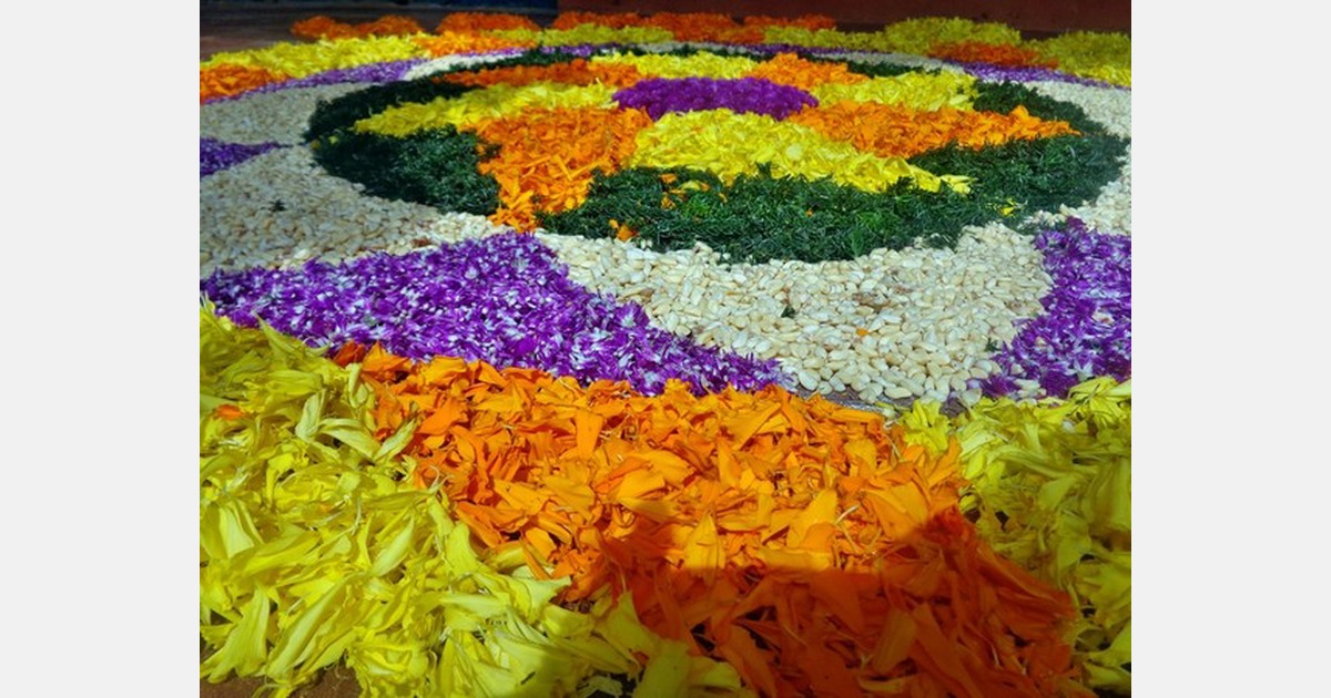 "Use local flowers this Onam"