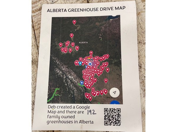 Alberta Greenhouse Drive map: a map with nearly 200 family-owned ...