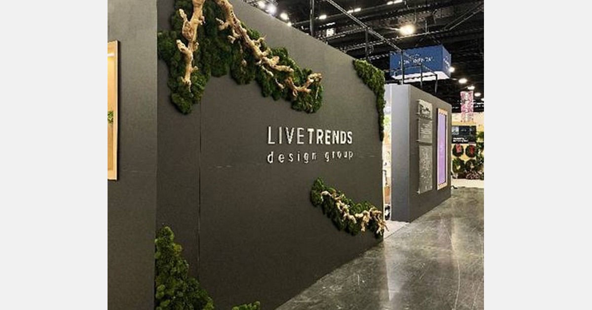 LiveTrends Design Group attends Floriexpo exhibiting creative flair