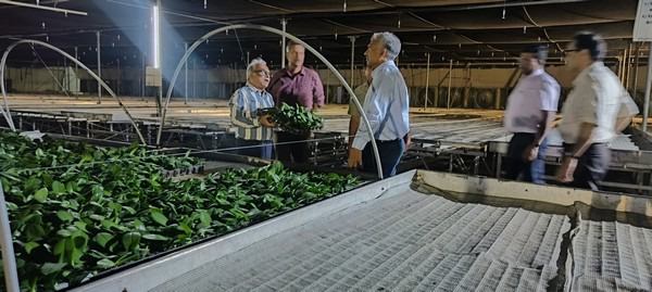 India: Secretary of Agriculture Shri. Manoj Ahuja (IAS) visited plant ...