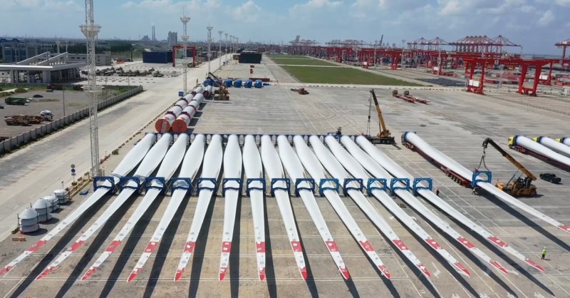 1.4 million tons of wind turbine equipment for NEOM project in Saudi Arabia