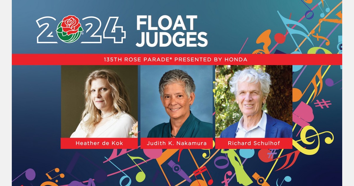 US (CA): Pasadena Tournament of Roses announces 2024 float judges
