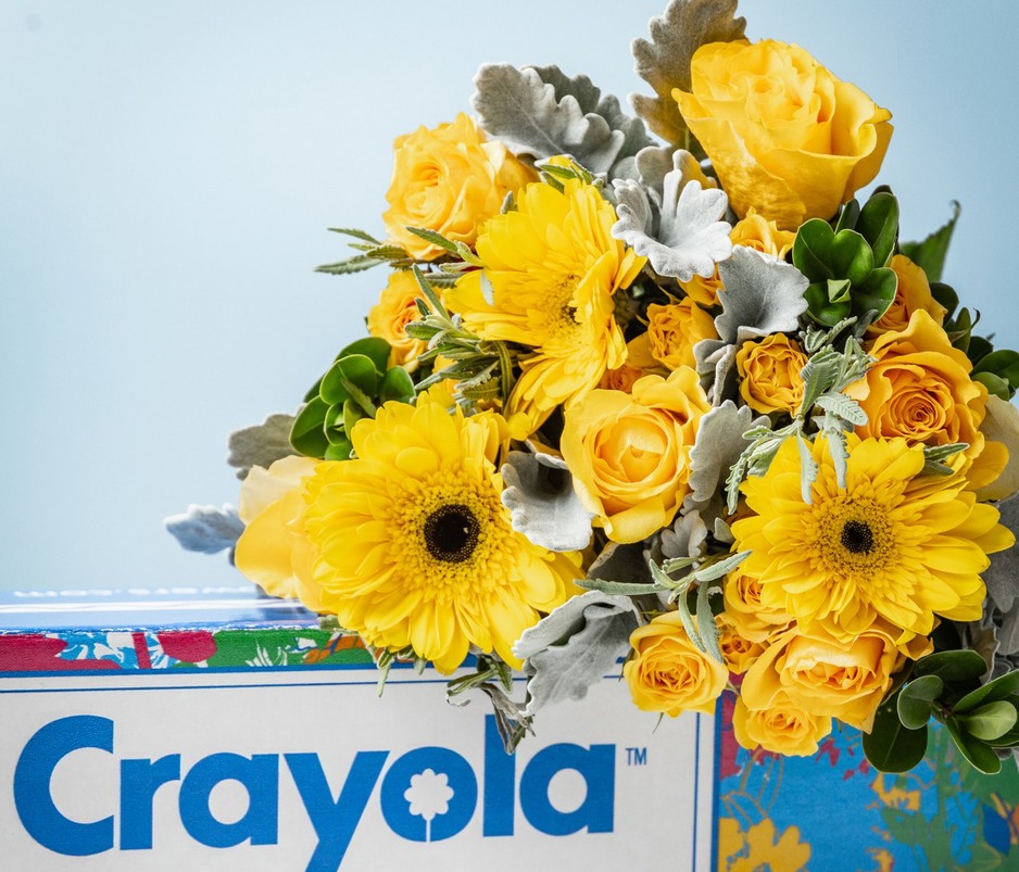 Crayola and Mrs. Bloom launch Crayola Flowers