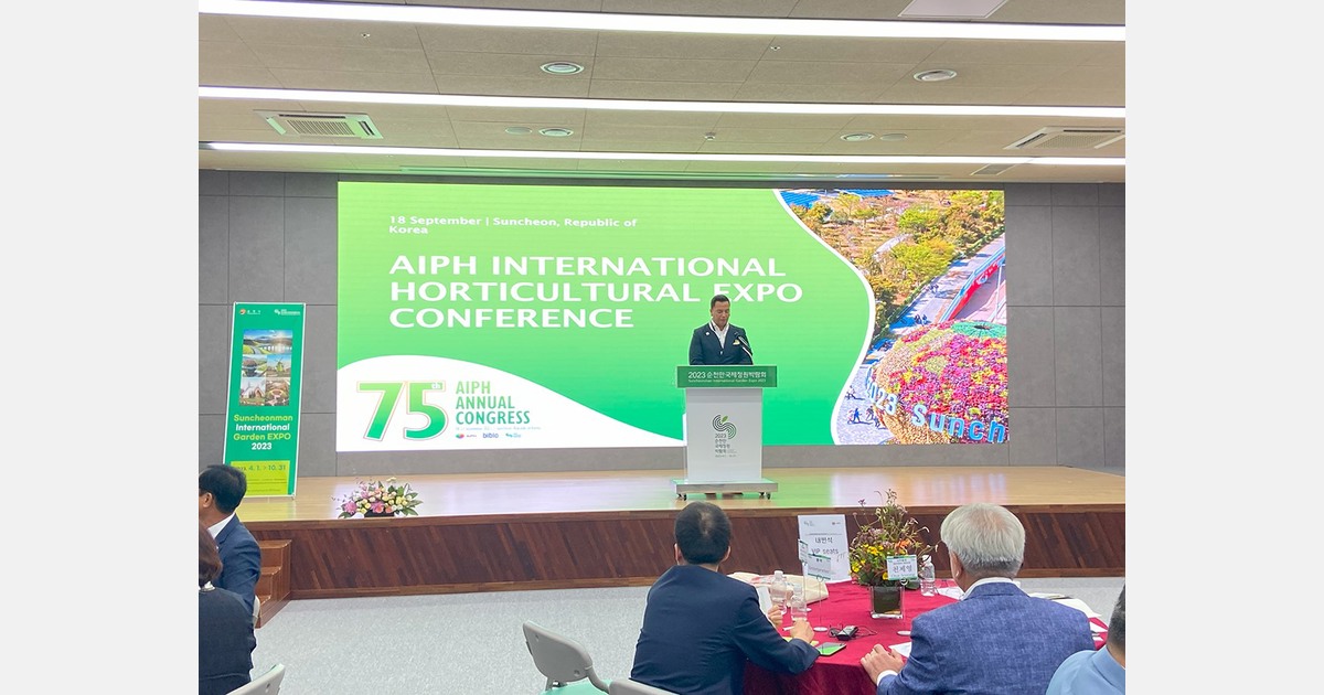 AIPH International Horticultural Expo Conference showcases upcoming events