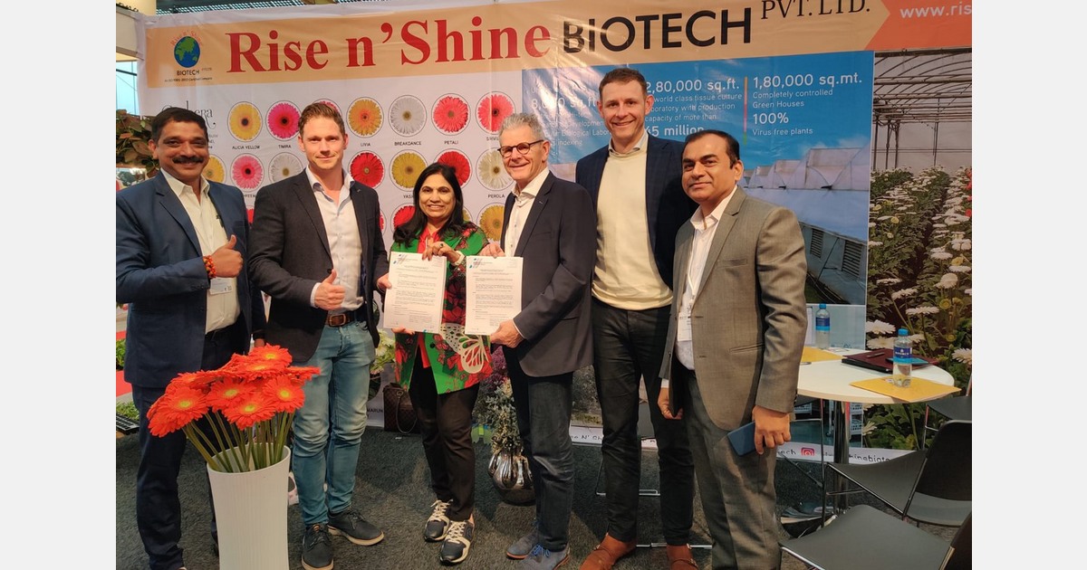 Rise N' Shine Biotech partners with Hi-Breeding