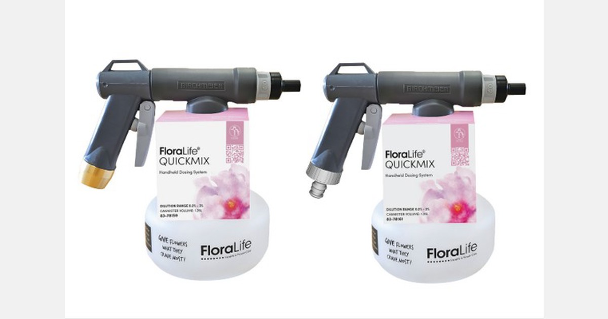 Handheld dosing system aims to accommodate affordable cut flower dosing