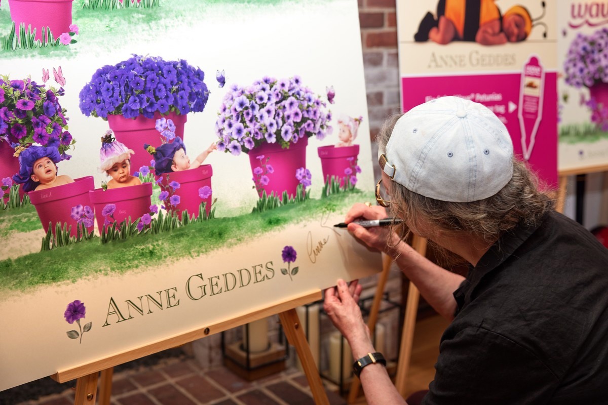 "It's all about fun color, new growth, and life's possibilities"