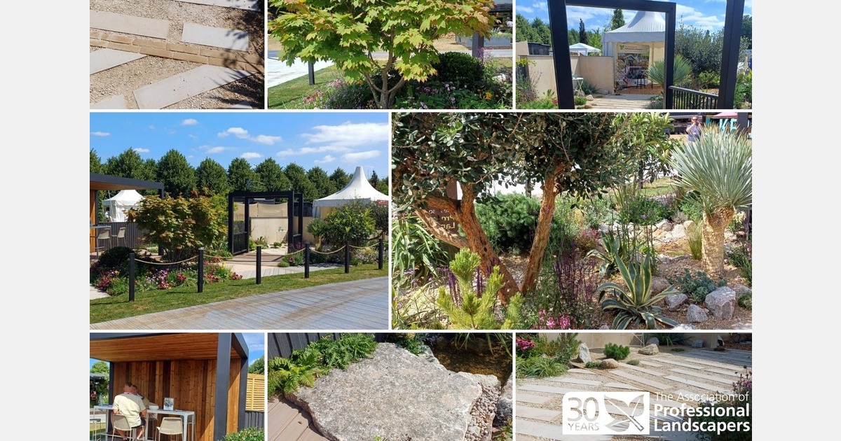 UK: APL members impress judges at RHS Hampton Court Palace Garden Festival