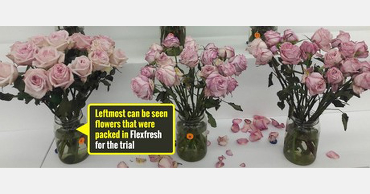 Patented film increases flower shelf life