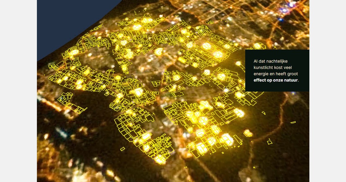 Light pollution in the Netherlands mapped with new 3D tool
