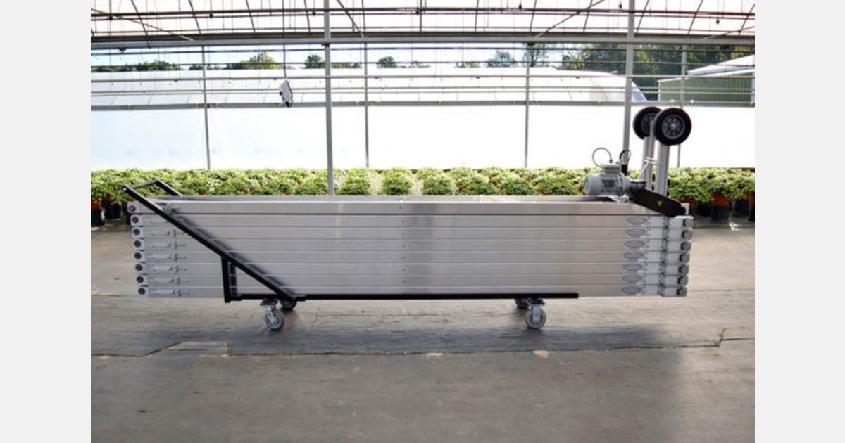 How to properly store your greenhouse portable modular conveyor
