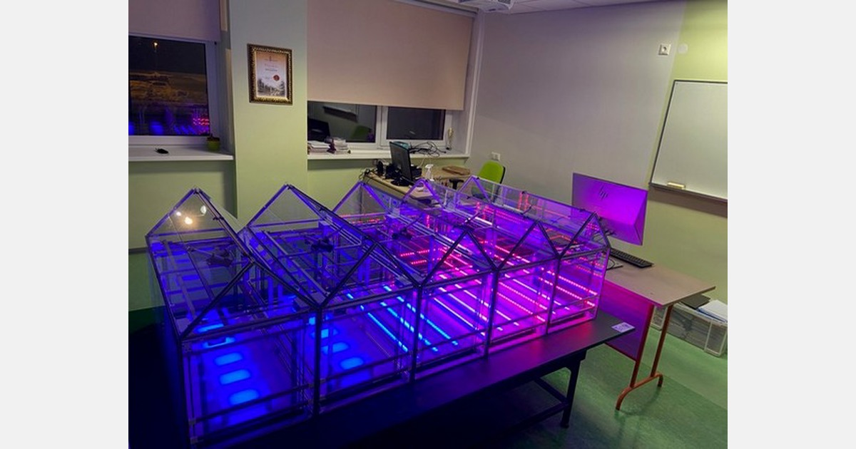 Greenhouse simulator teaches students and growers about ideal climate