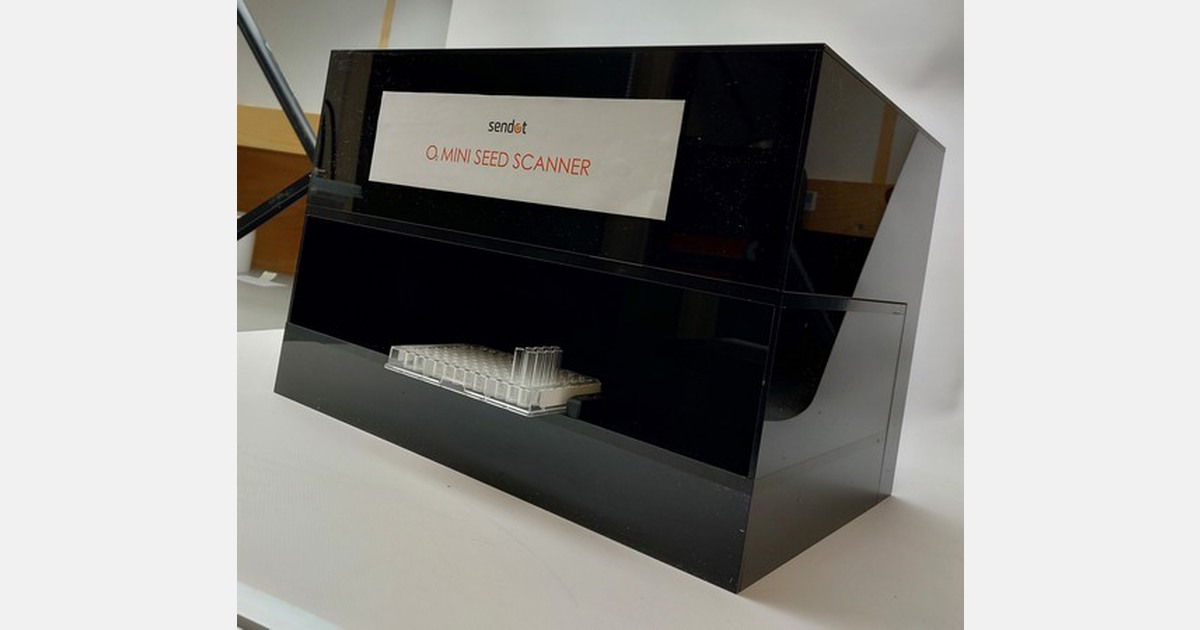 O2 mini seed scanner presented at Seed meets Technology