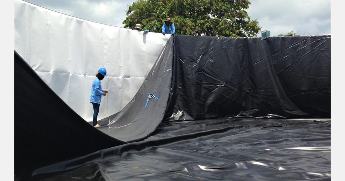 Chlorine resistant liner developed for water storing