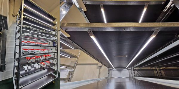 Introducing trolleys with C-LED lighting kit