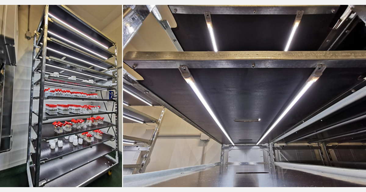 Introducing trolleys with C-LED lighting kit