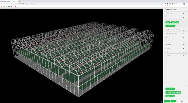 Greenhouse software tool helps growers calculate light distribution of ...